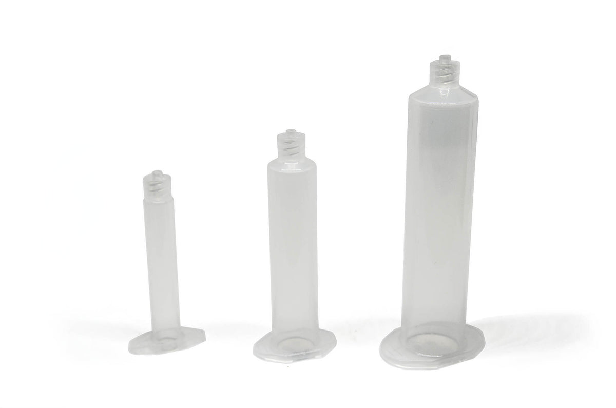 30cc SIZE CLEAR SYRINGE BARREL – DISPENTECH